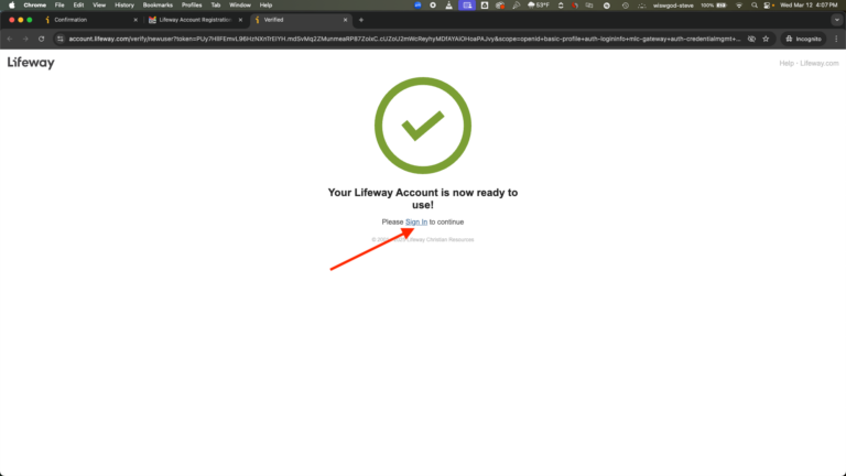 How to access content from Lifeway media - Walking In Step With God